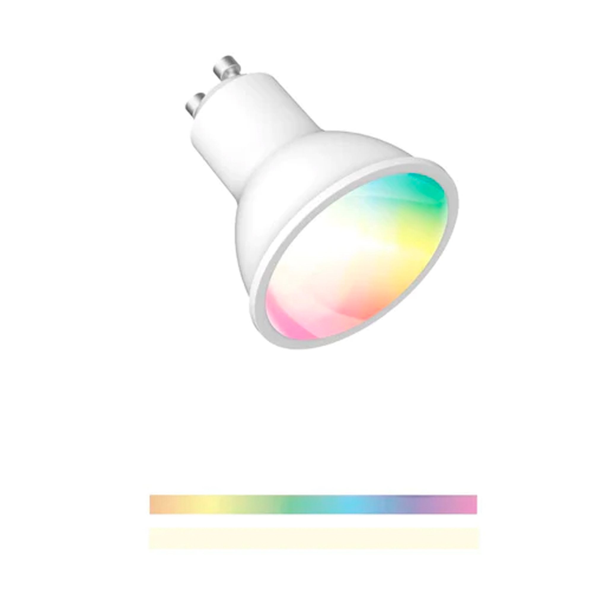 Hihome Smart LED WiFi GU10 RGB 16M farver + Varm hvid 2700K